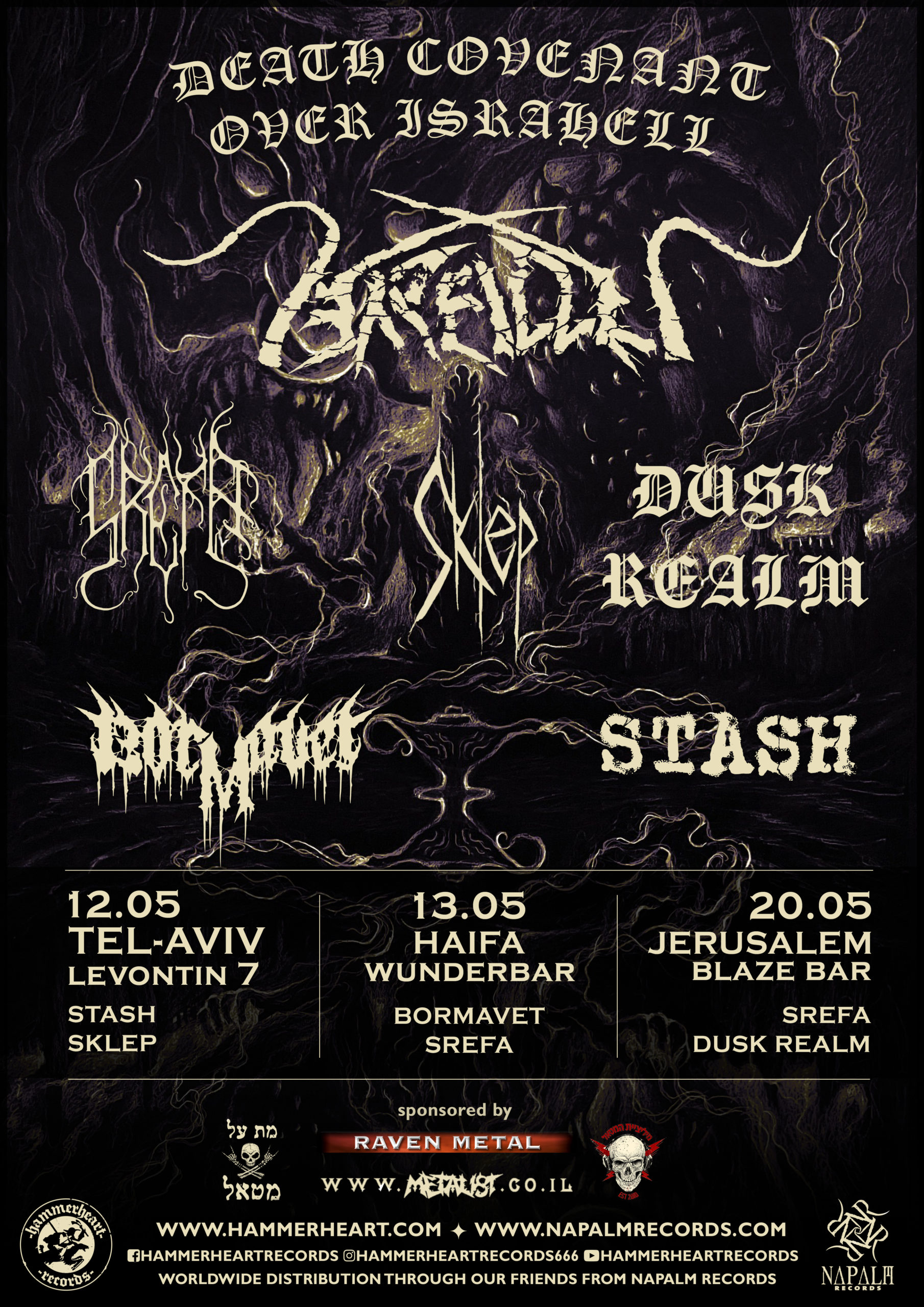 hammerheart – Arallu’s “Death Covenant” tourdates!