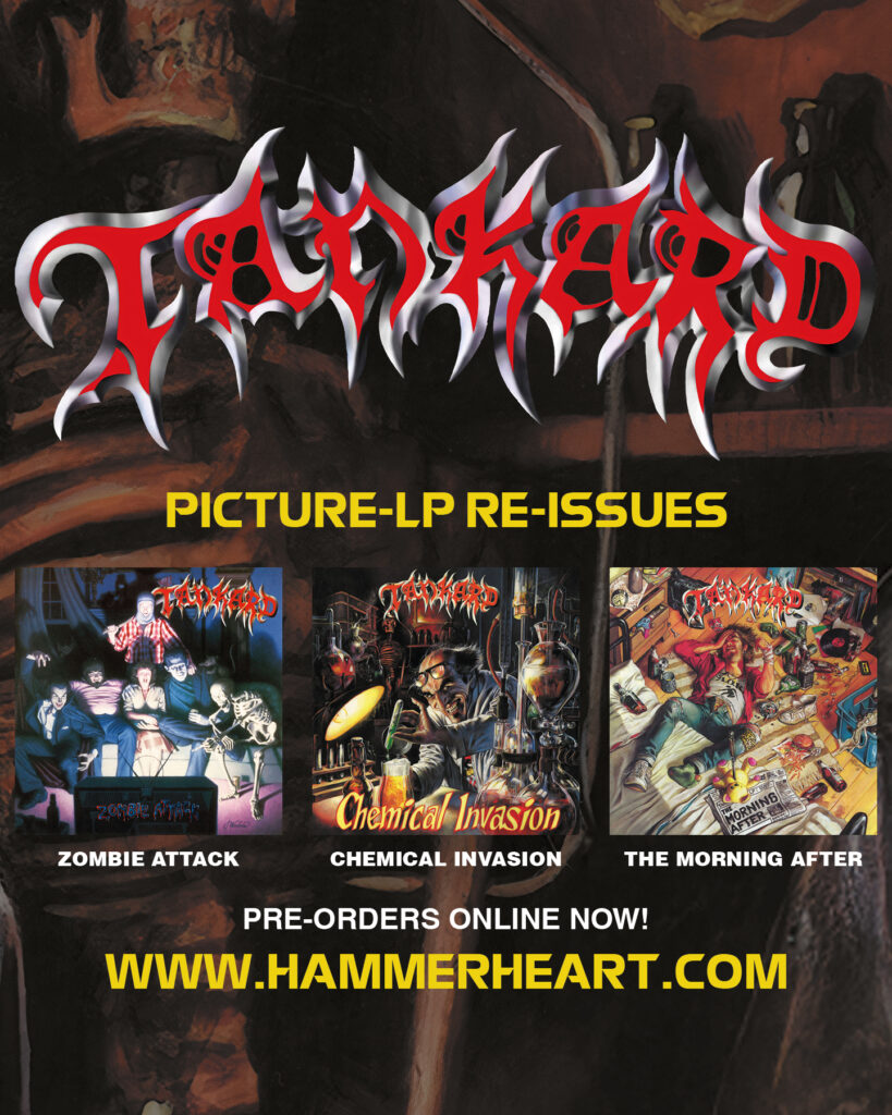 hammerheart – Out now: Tankard – “Zombie Attack” Picture-LP